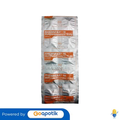 Jual RHEMAFAR 16 MG STRIP 10 KAPLET | Shopee Indonesia