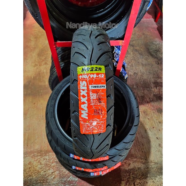 Jual Ban Scoopy MAXXIS M922 100/90-12 110/90-12 TUBELES ban Scoopy ring ...