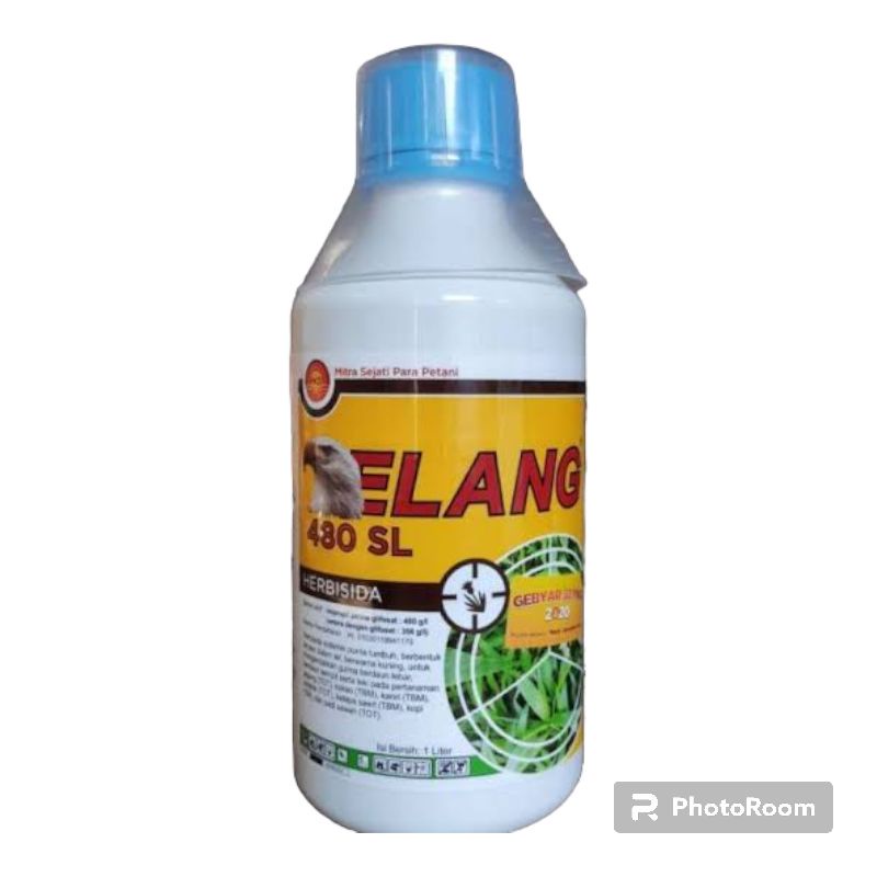 Jual PEMBASMI RUMPUT LIAR HERBISIDA ELANG 480 SL KEMASAN 1 LT | Shopee ...