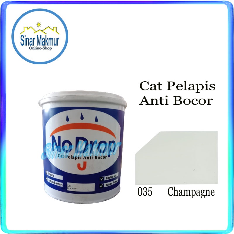 Jual Cat Pelapis Anti Bocor 1 Galon 035 Champagne Cat Tembok ...