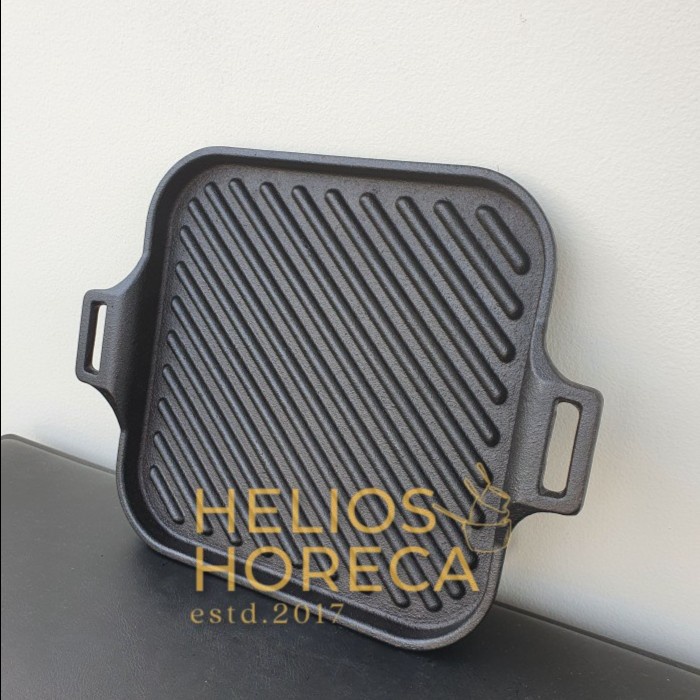 Jual Skitchen Giza Grill Pan Panggangan Besi Cor Cast Iron Grill ...