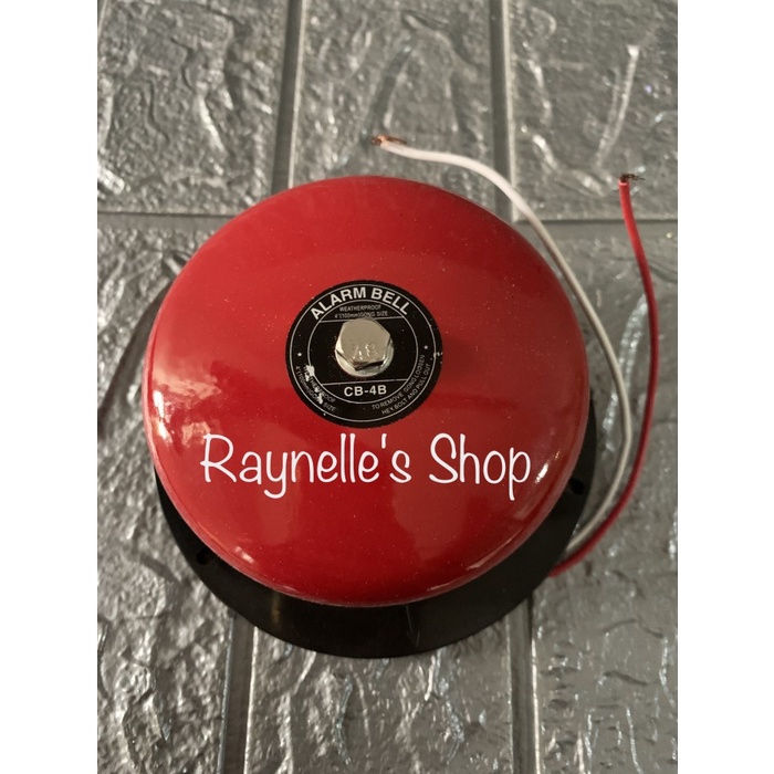 Jual Best Seller Buzzer / Bell Pemadam Kebaran / Alarm 4" Cb-4B / Cb4B ...