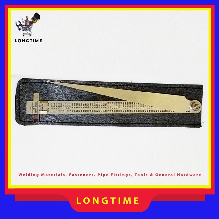 Jual New Alat Ukur Las Taper Feeler Gauges Depth Ruler Gap Hole Welding ...