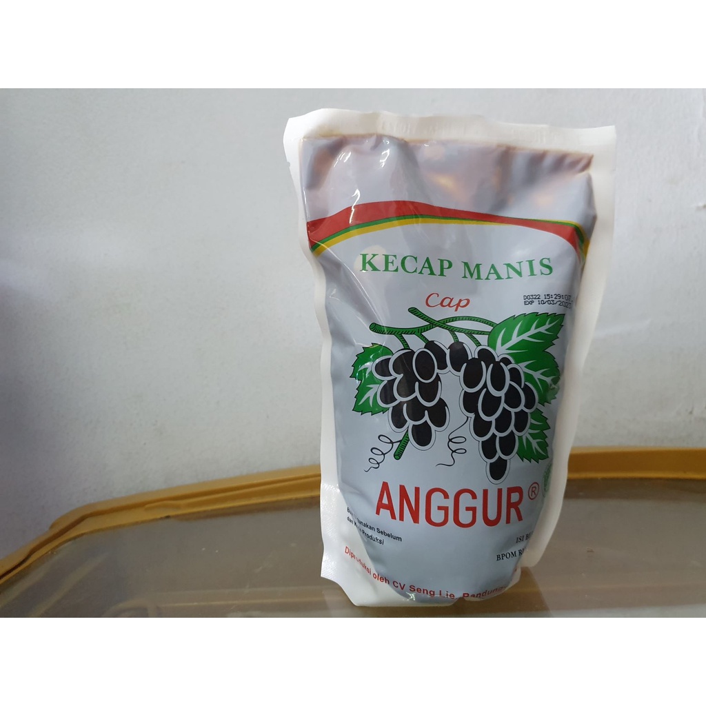 Jual ANGGUR KECAP MANIS POUCH 550ML SENG LIE REFILL | Shopee Indonesia
