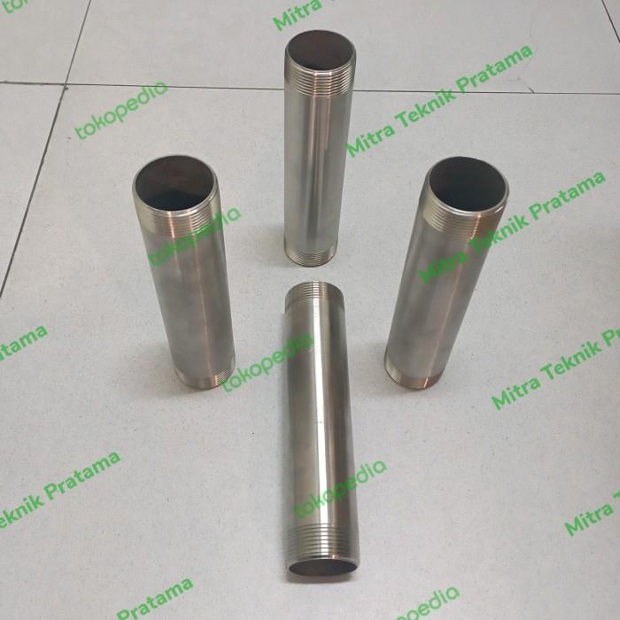 Jual Pipa Nepel Neple Stainless 20cm 200mm 1/2 " inchi Best Seller ...