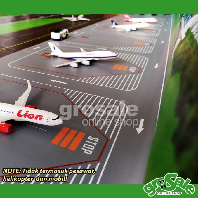 Jual Landasan Pesawat Mat Runway Neo Airport Bandara Diecast Airplane ...