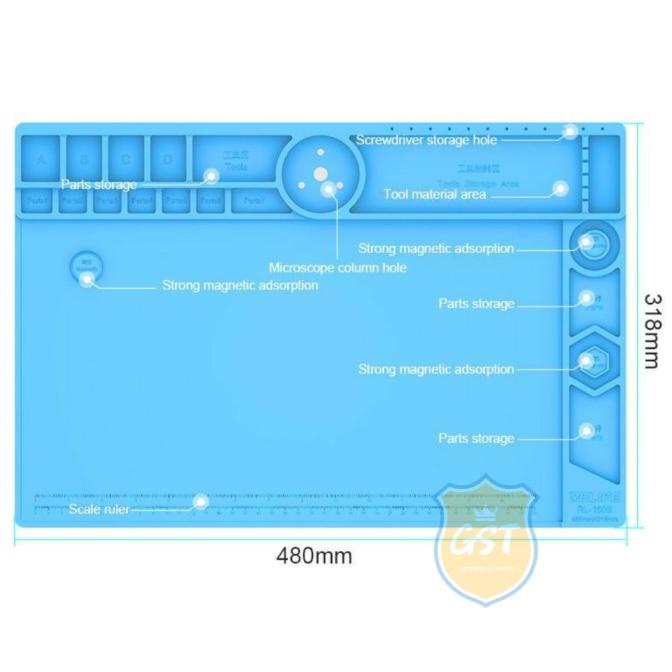 Jual Alas Karet Service Hp Karpet Baja Mikroskop Relife Rl-160B ...