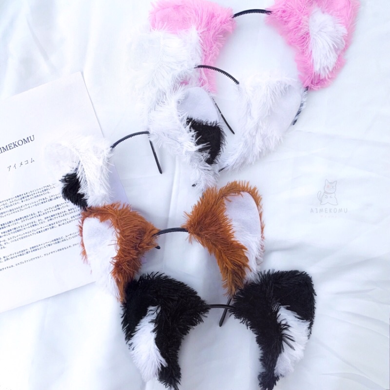 Jual Bando Telinga Kucing Cosplay Nekomimi Kawaii Ear Cat Hairband ...