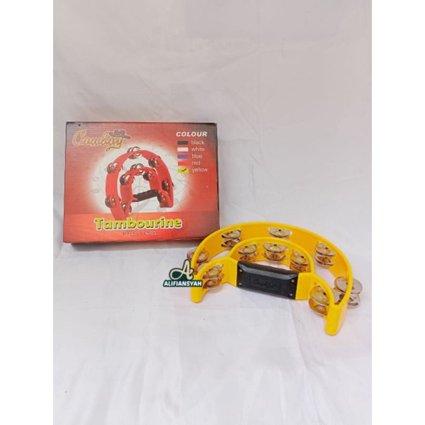 Jual Tambn Cowboy Tambourine Double Ring Kecrekan | Shopee Indonesia