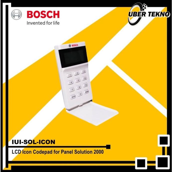 Jual BOSCH LCD Keypad Alarm System 8 zone Solution 2000 Series IUI-SOL ...