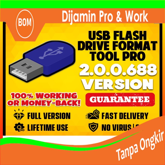 Jual Garansi Usb Flash Drive Format Tool Pro 2.0.0.688 - Lifetime Full ...