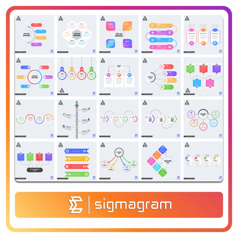 Jual Template Social Media dan Insta Feed Infographics | Shopee Indonesia