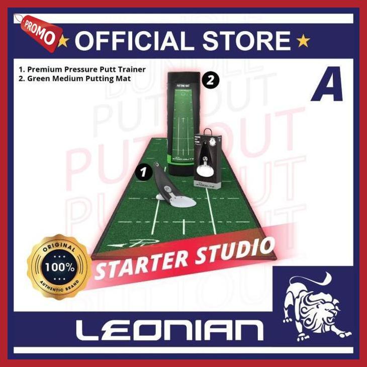 Jual Puttout Starter Studio Bundle Package - Putting Mat lestiromona | Shopee Indonesia