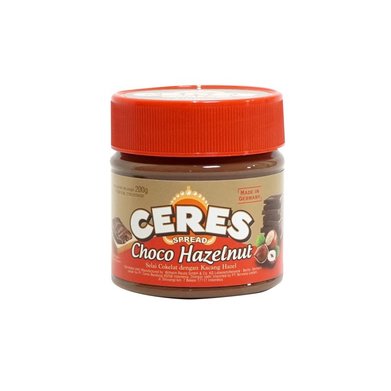Jual Ceres Choco Spread Hazelnut 200gr | Shopee Indonesia