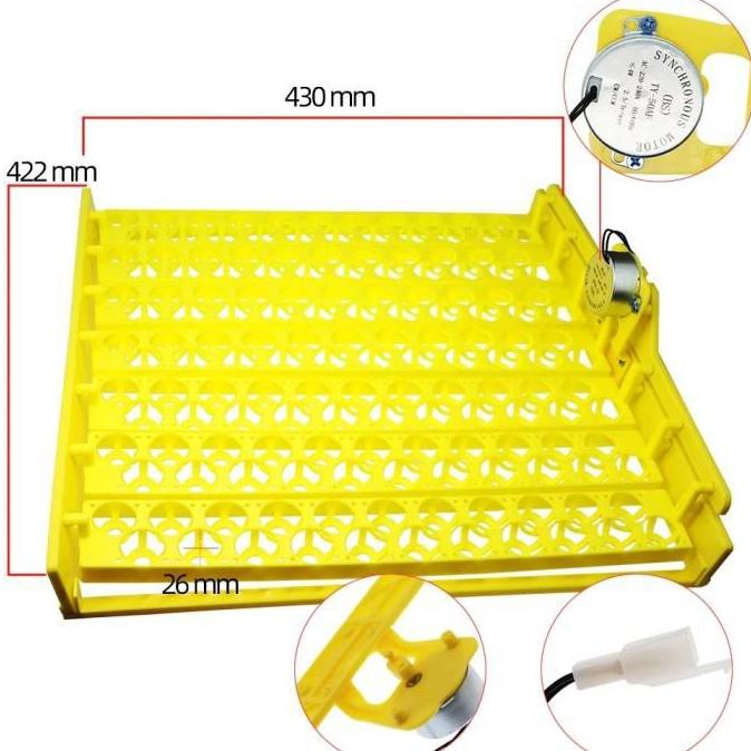 Jual 154 Egg Tray Motor Rak Pemutar Penetas Telur Mesin Tetas Inkubator ...