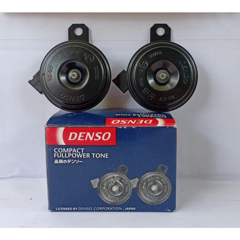 Jual QAt KLAKSON DISK DENSO SET 7690 SINGLE TERMINAL 12V - KLAKSON ...