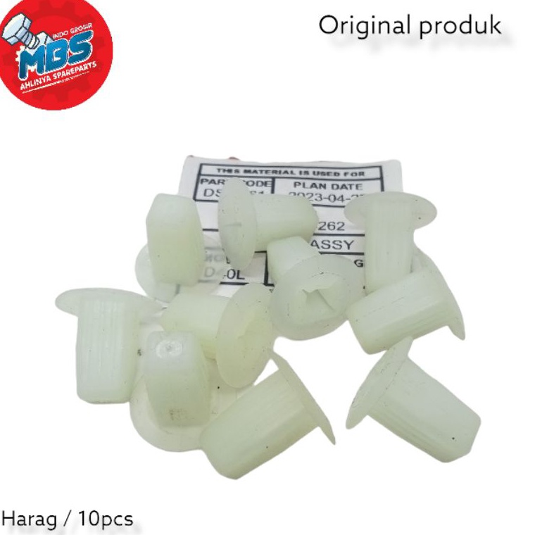 Jual Nd 10pcs KANCING CLIPS DUDUKAN BAUT TOYOTA DAN SEMUA JENIS BAMPER ...