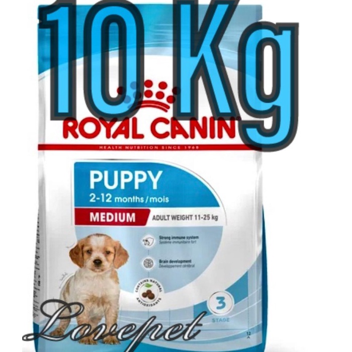 Jual Royal Canin Medium Puppy Medium Junior 10kg | Shopee Indonesia
