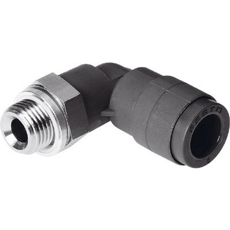 Jual FESTO PartNo: 186326 QSL-V0-G1/8-8 Push-in L-fitting | Shopee ...