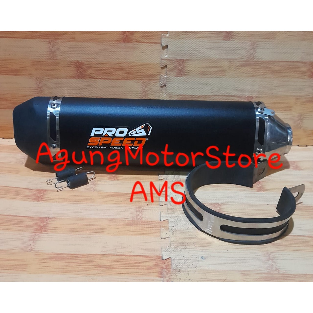 Jual SILINCER KNALPOT MOTOR UNIVERSAL PROSPEED DIAMETER 45MM | Shopee ...