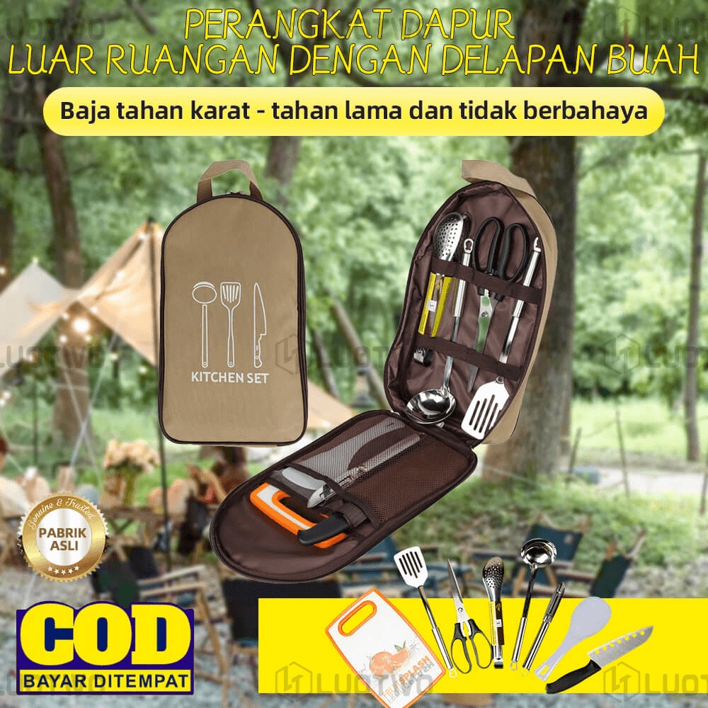 Jual Cooking Set Alat Masak Cooking Set Camping Outdoor Peralatan Masak ...
