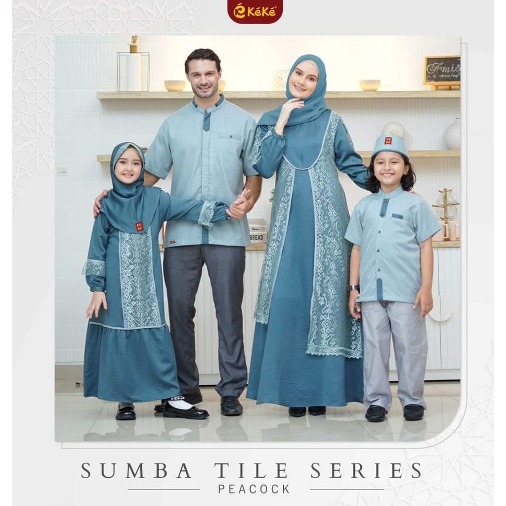 Jual SARIMBIT TERBARU SUMBA TILE SERIES Warna PEACOCK by KEKE / Dress ...