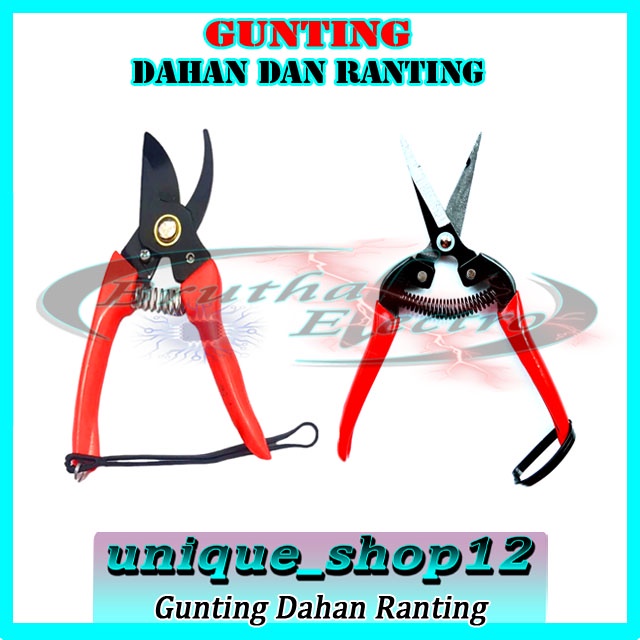 Jual Gunting Dahan, Gunting Daun Ranting 8 Inch Multifungsi | Shopee ...