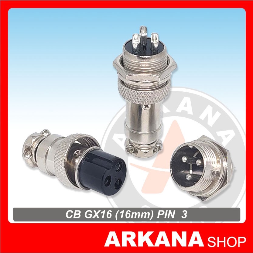 Jual KONEKTOR CB 3 PIN UNTUK KABEL 16 MM | Shopee Indonesia