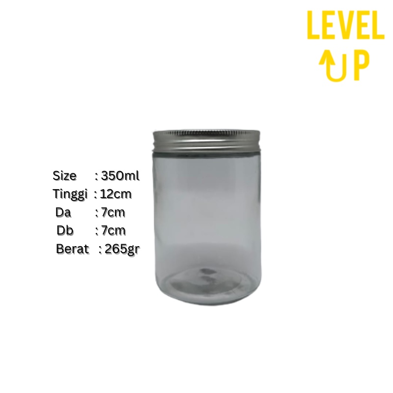 Jual TOPLES JAR KACA/ GLASS JAR/ TOPLES KACA UKURAN 150ML/ 250ML/ 350ML ...