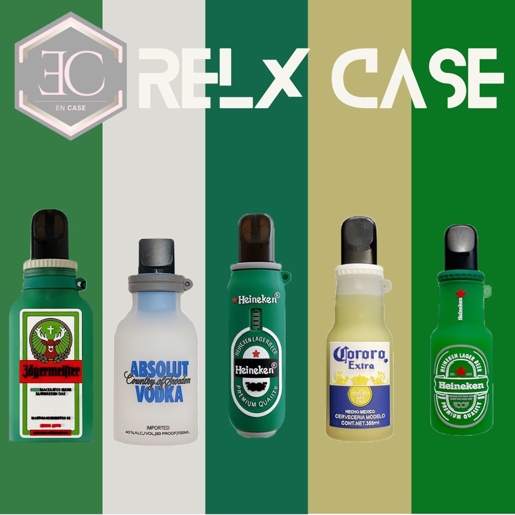 Jual Relx Softcase Silicone Case Drinks Model with Lanyard for Infinity ...