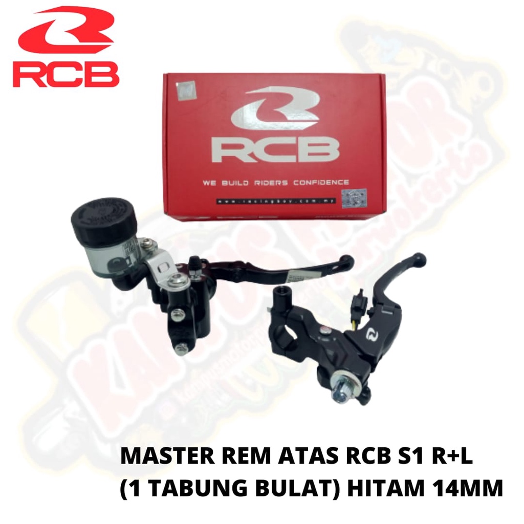 Jual RCB | Master Rem RCB S1 Radial 14mm Universal kanan kiri | Shopee Indonesia