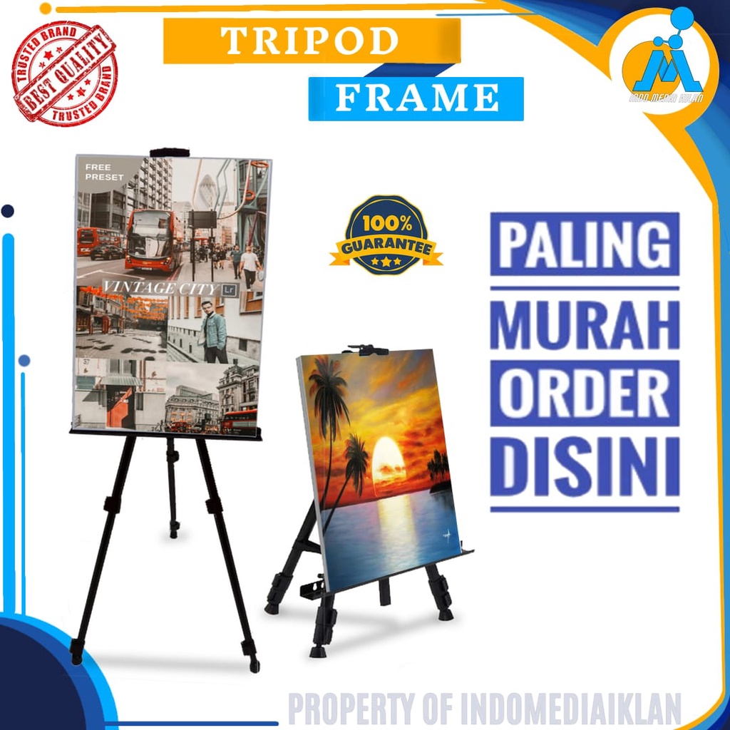Jual Tripod frame/ tiang banner promo/tiang foto | Shopee Indonesia