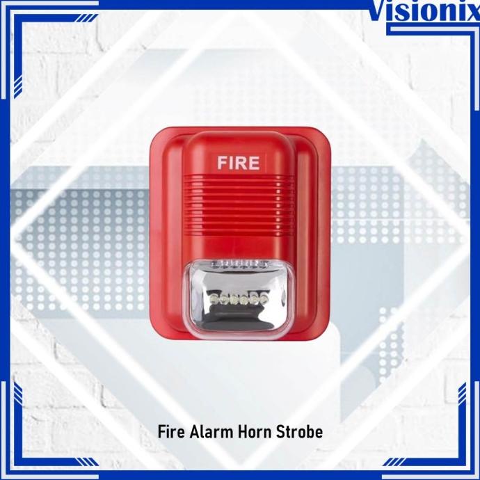 Jual Sirine Fire Alarm Siren Horn Strobe | Shopee Indonesia