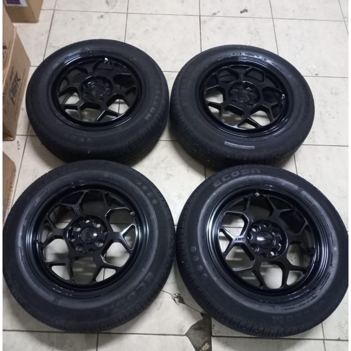Jual velg mobil bekas hsr gry ring 15 pcd 4x100-114,3 untuk avanza ...