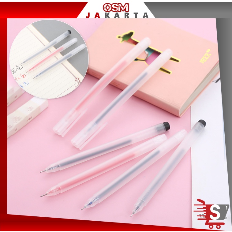 Jual OSM JKT S5753 Pulpel Gel 0.5mm Bolpoin Pena Pulpen Tinta Gel Cair ... Jual OSM JKT S5753 Pulpel Gel 0.5mm Bolpoin Pena Pulpen Tinta Gel Cair ...