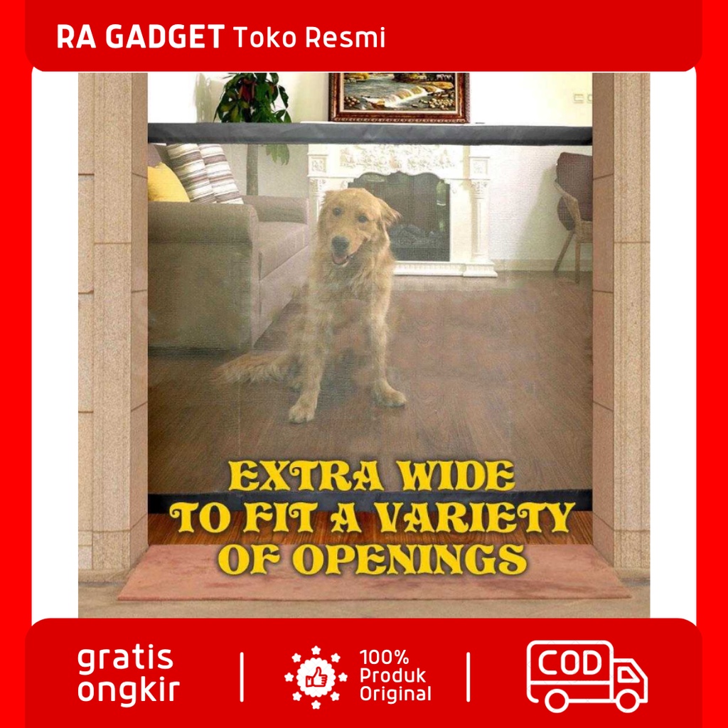 Jual Gate Pagar Jaring Penghalang Hewan Binatang Peliharaan Kucing ...