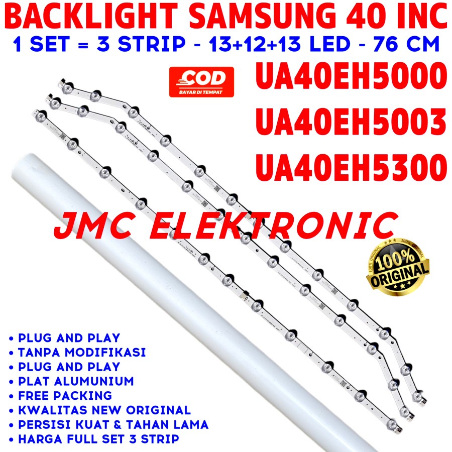 Jual Backlight TV SAMSUNG 40 Inch UA40FH5003 UA40EH5000 UA40EH5003 ...