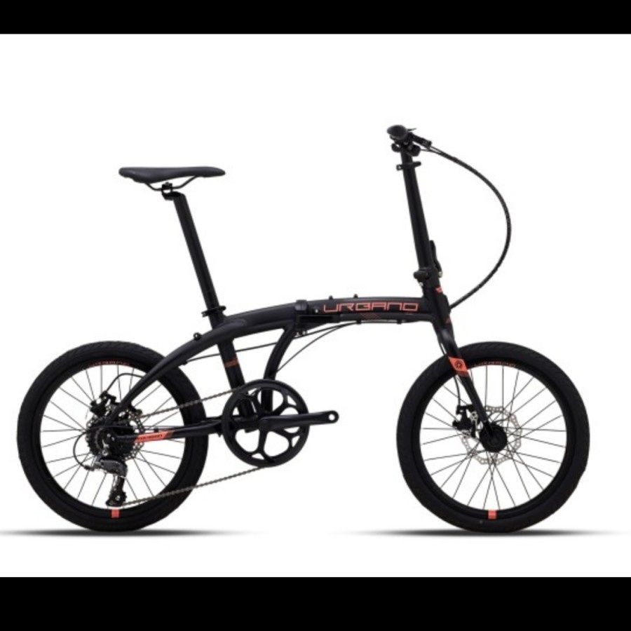 Jual Sepeda Lipat POLYGON URBANO 3 Hitam 20 inch | Shopee Indonesia