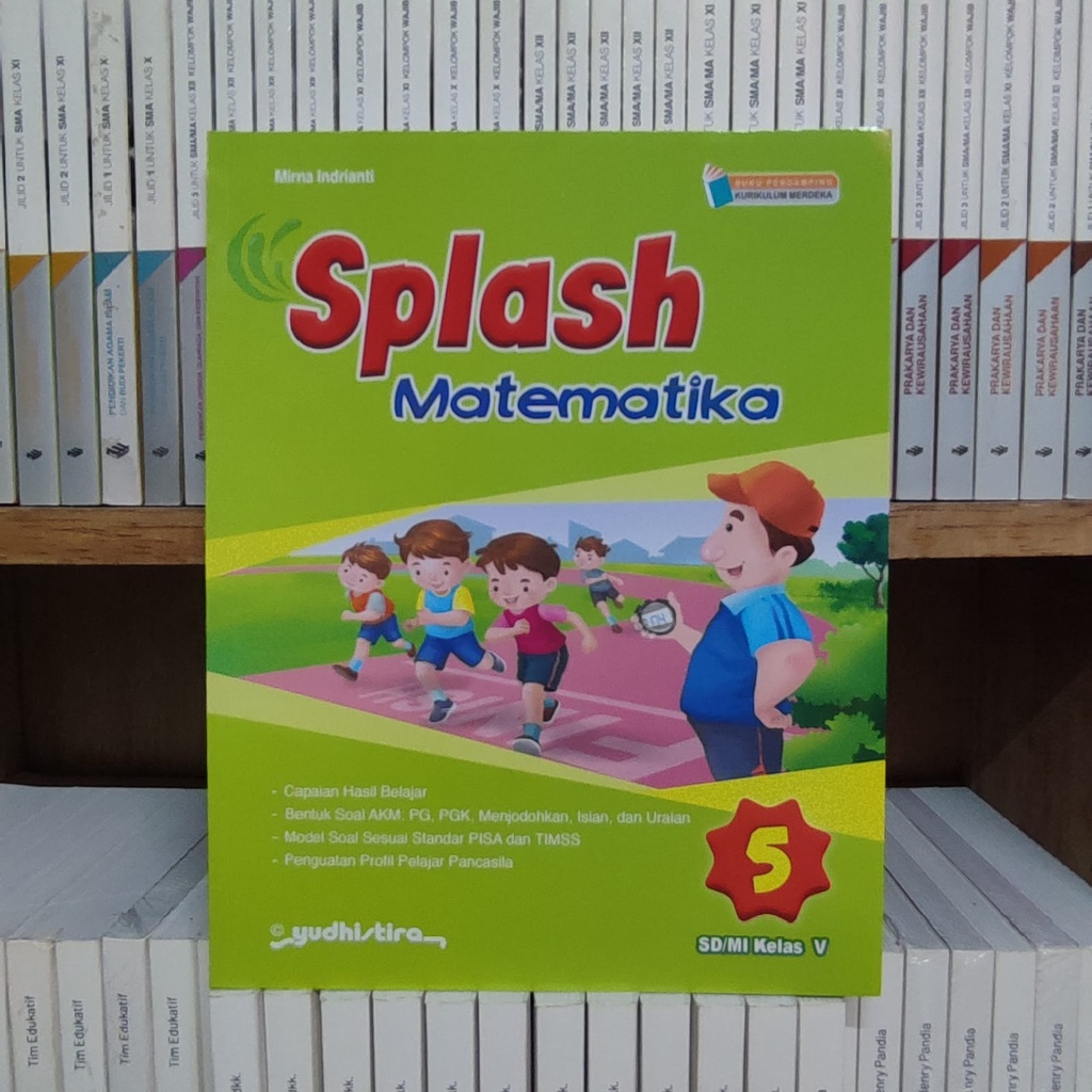 Jual Splash Matematika Kelas 5 SD Kurikulum Merdeka Yudhistira | Shopee ...