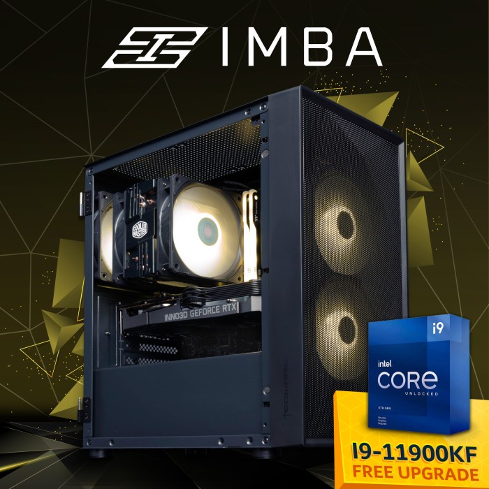 Jual Pc Imba Gaming Pc I9-11900F Rtx 3090 16Gb Nvme Mid 2021 | Shopee ...