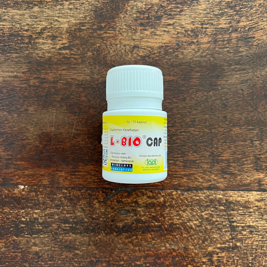Jual L-bio Botol Isi 15 Kapsul | Shopee Indonesia
