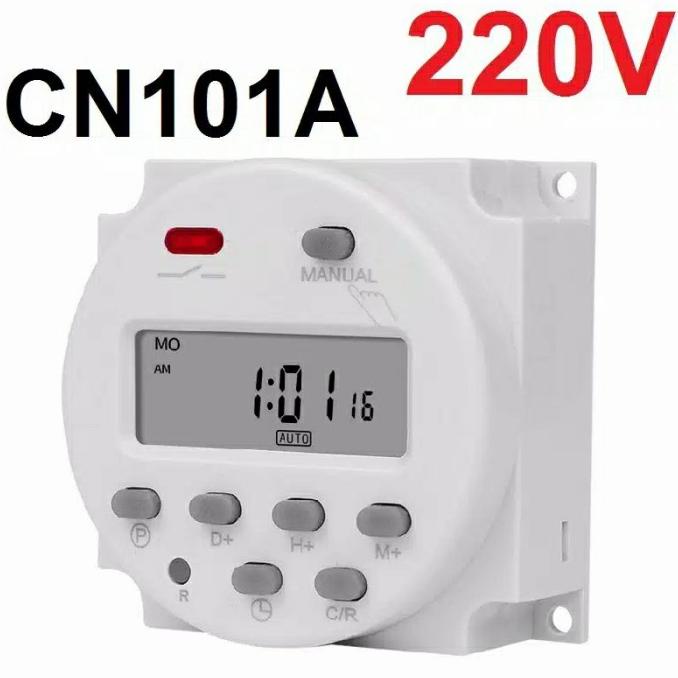 Jual Timer Switch Digital Time Delay Relay 220V 12V Untuk Lampu Digital ...