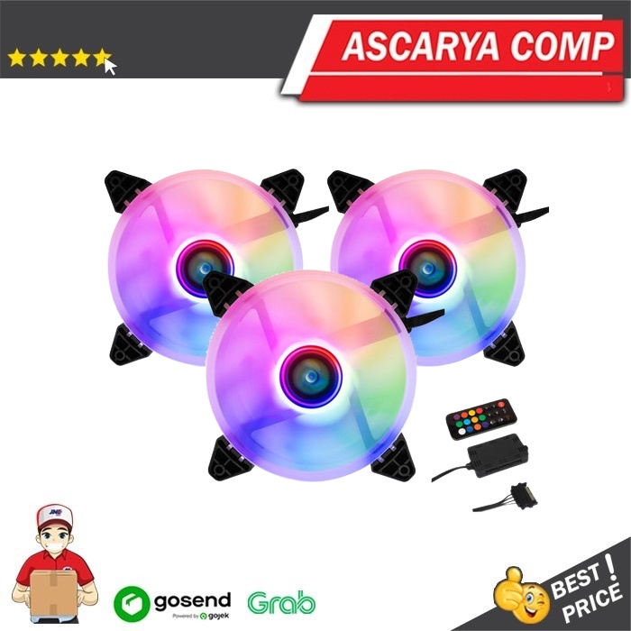 Jual Fan Casing Digital Alliance KAZE 120 TRIPLE - 3 Fan RGB DA Kaze ...