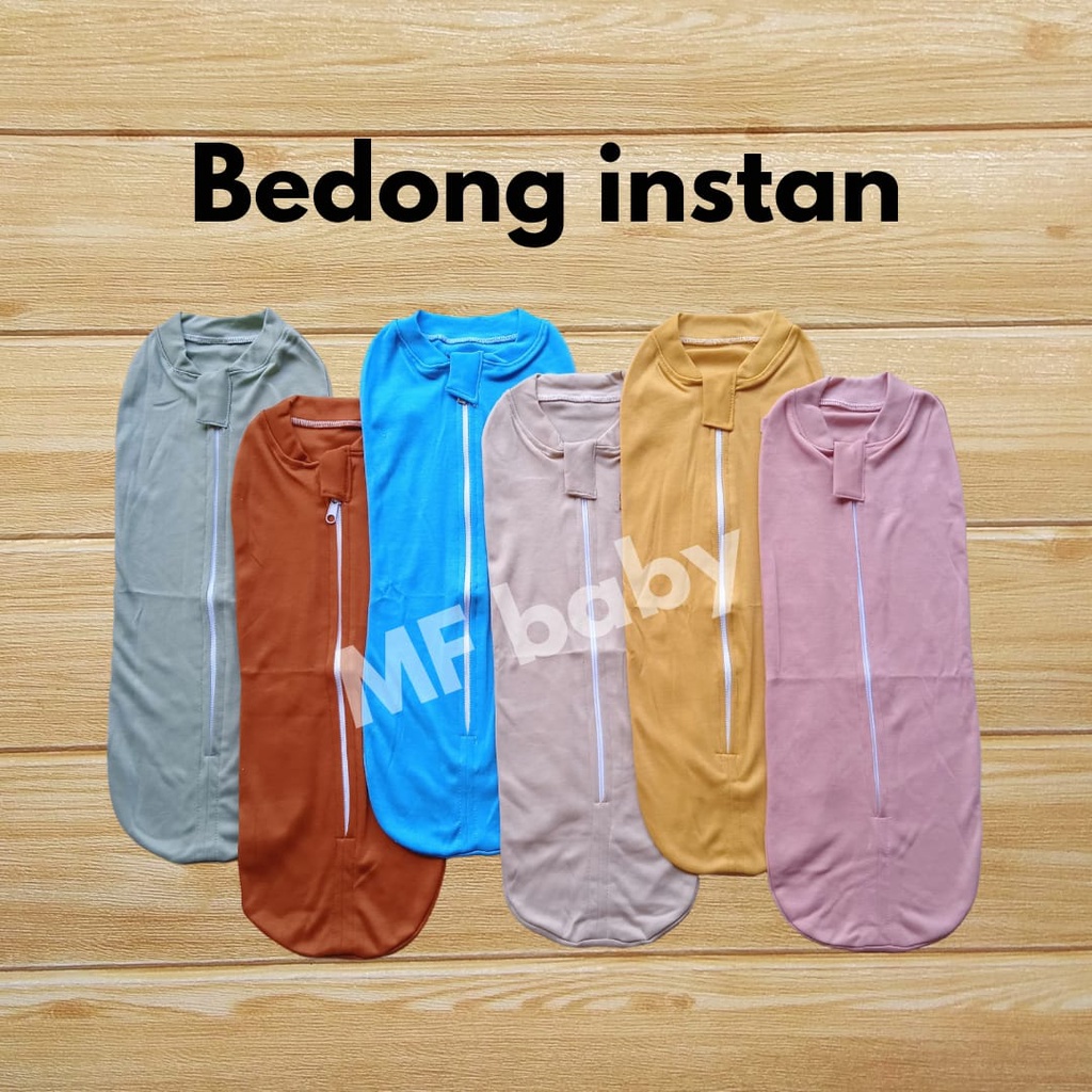 Jual Bedong Instan Untuk Bayi Baru Lahir Model Sleting | Shopee Indonesia