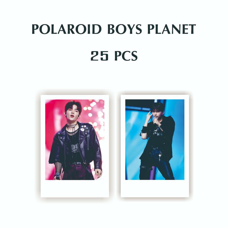 Jual Polaroid Zhang Hao /Sung Han Bin/ Boys Planet / Bisa Custom / 25 Pcs | Shopee Indonesia