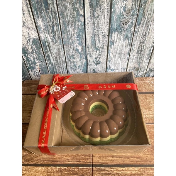 Jual Dus Box Pudding Packaging Kotak kue Puding Sekat Window mika UK 20 ...