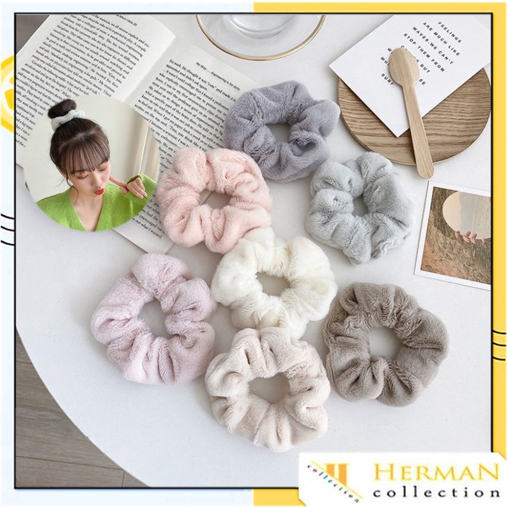 Jual HC Ikat Rambut Scrunchie Korea Hijab Gelang Hairband Kunciran ...