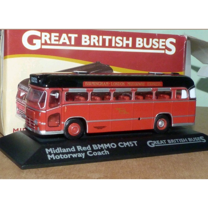 Jual PROMO!!! ATLAS EDITIONS 1:76 BMMO CM5T MOTORWAY COACH - MIDLAND ...