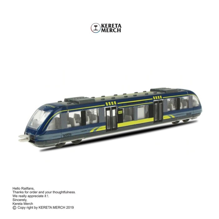 Jual DISKON SPESIAL DIECAST KERETA API TOYS MRT WEST TRAIN MINIATUR ...