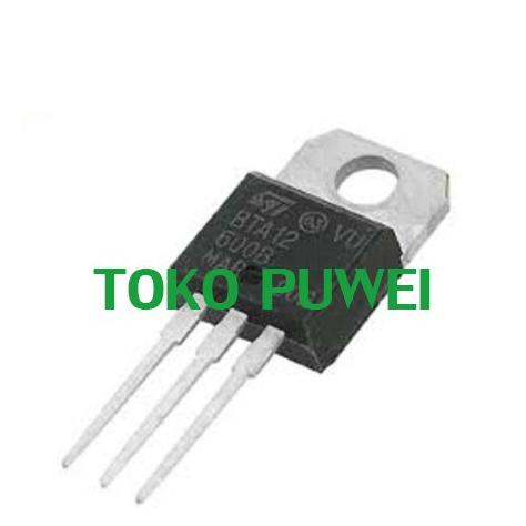 Jual BTA12-600B BTA12600B BTA12 600B Thyristor TRIAC 600V 12A BE57 ...